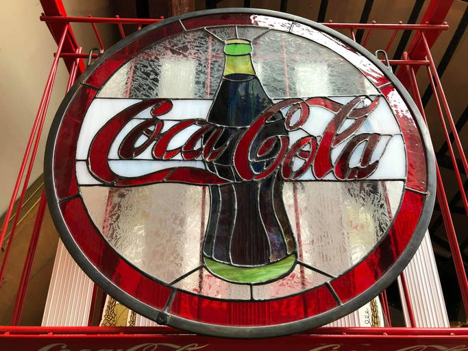Coca Cola Stained Glass 20