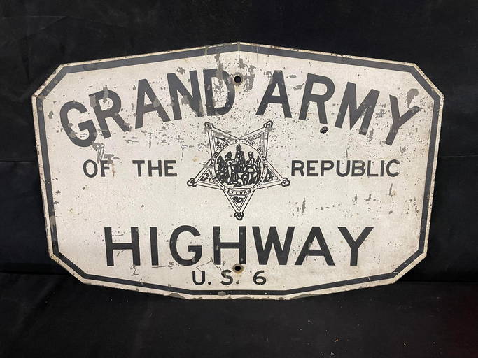 "Grand Army Of The Republic" Highway Metal Road Sign - Feb 25, 2022 ...