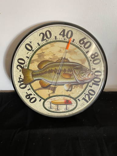 Acu Rite Bass Thermometer Artwork By Jon Q. Wright