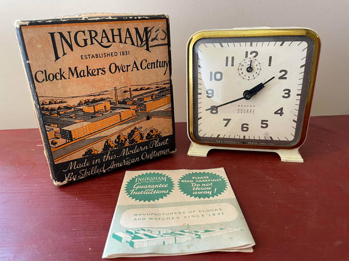 Ingraham Clock. Beacon Square (#0167) on Apr 17, 2022 | Swisher Bros ...