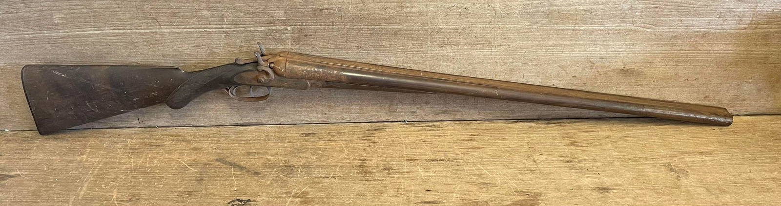 Pieper Arms Co. Belgium Antique Double Barrel Shotgun