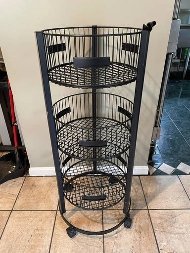 Metal Round Display Rack