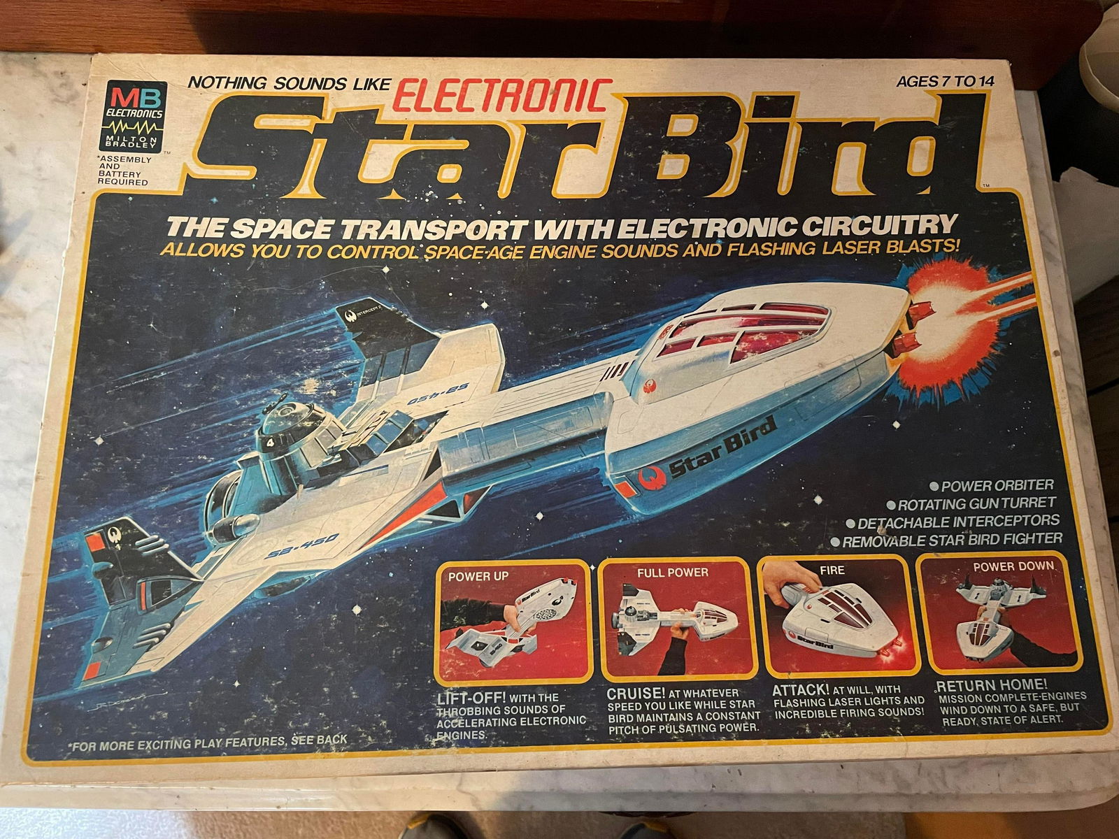 MB Electronic Star Bird Space Transport Vintage (#0483) on Jun 05, 2022 ...