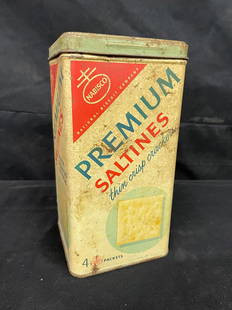 Nabisco Premium Saltines Cracker Tin