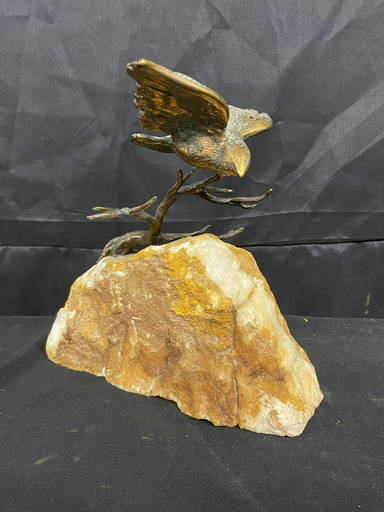 Bronze Bird Sculptures