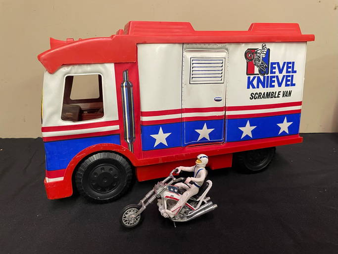Evel Knievel Scramble Van w/ Rider (#0037) on Oct 15, 2022 | Swisher ...
