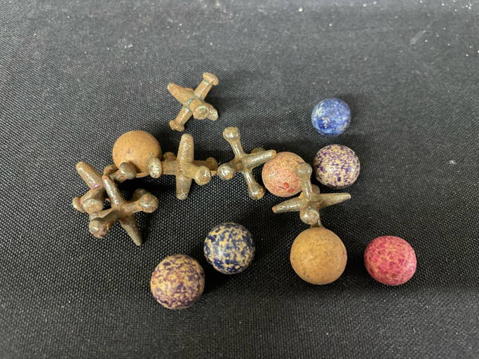 Vintage Jacks And Marbles
