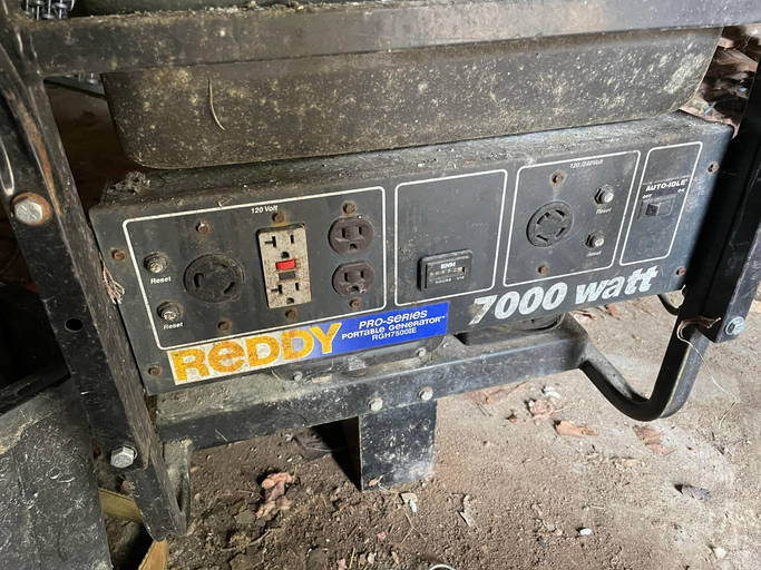 REDDY Pro-Series Portable Generator - Dec 04, 2022 | Swisher Bros ...