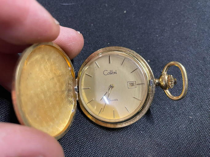 Colibri Pocket Watch 1960's Swiss Made Quartz