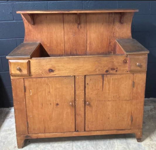 Early Dry Sink In Original Finish