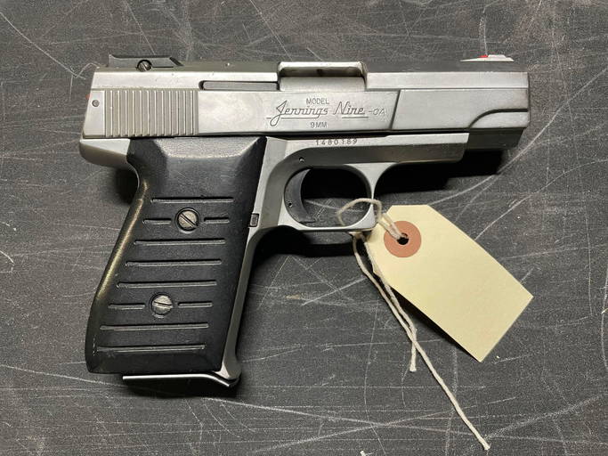 Bryco Arms Model Jennings Nince 9mm S/N: 1480189 (#0013) on Feb 24 ...