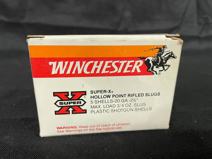 Winchester 20 Ga Rifled Slugs Ammo