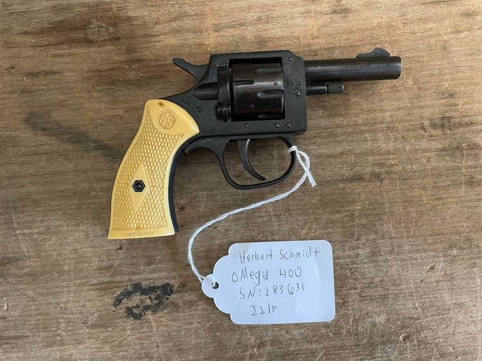 Herbert Schmidt Omega 400 .22LR S/N: 283631 (#0414) on Feb 24, 2023 ...