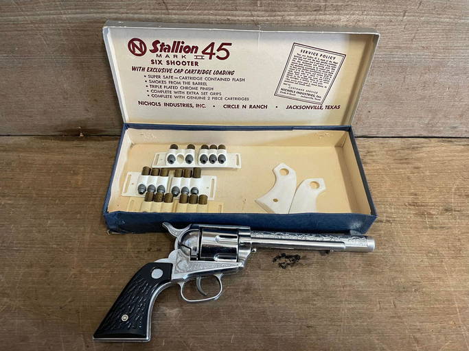 Stallion 45 Mark II Six Shooter w/ Exclusive Cap Cartridge Loading ...