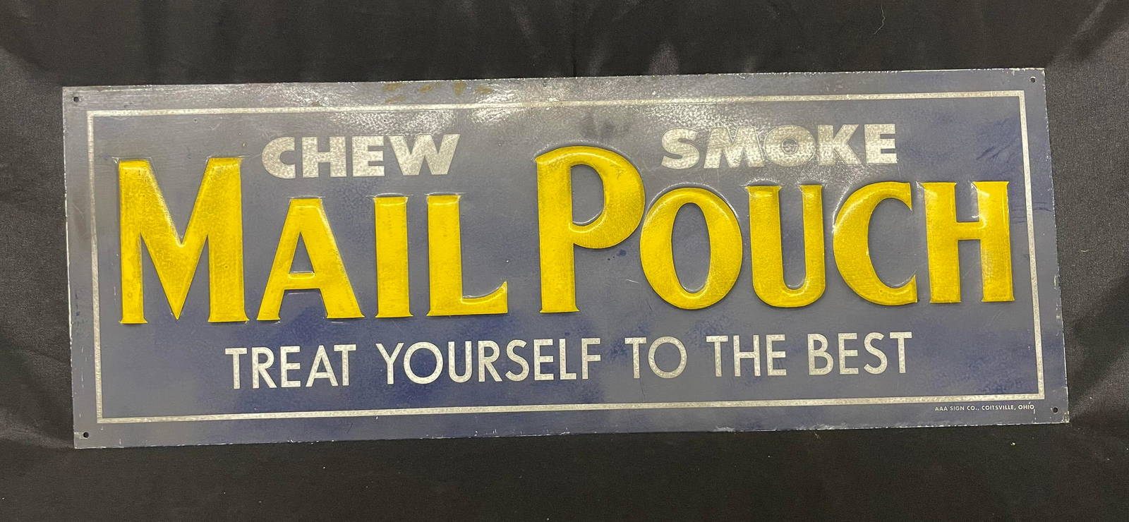 Mail Pouch Sign (#0116) on Mar 24, 2023 | Swisher Bros. Auction LLC in KY