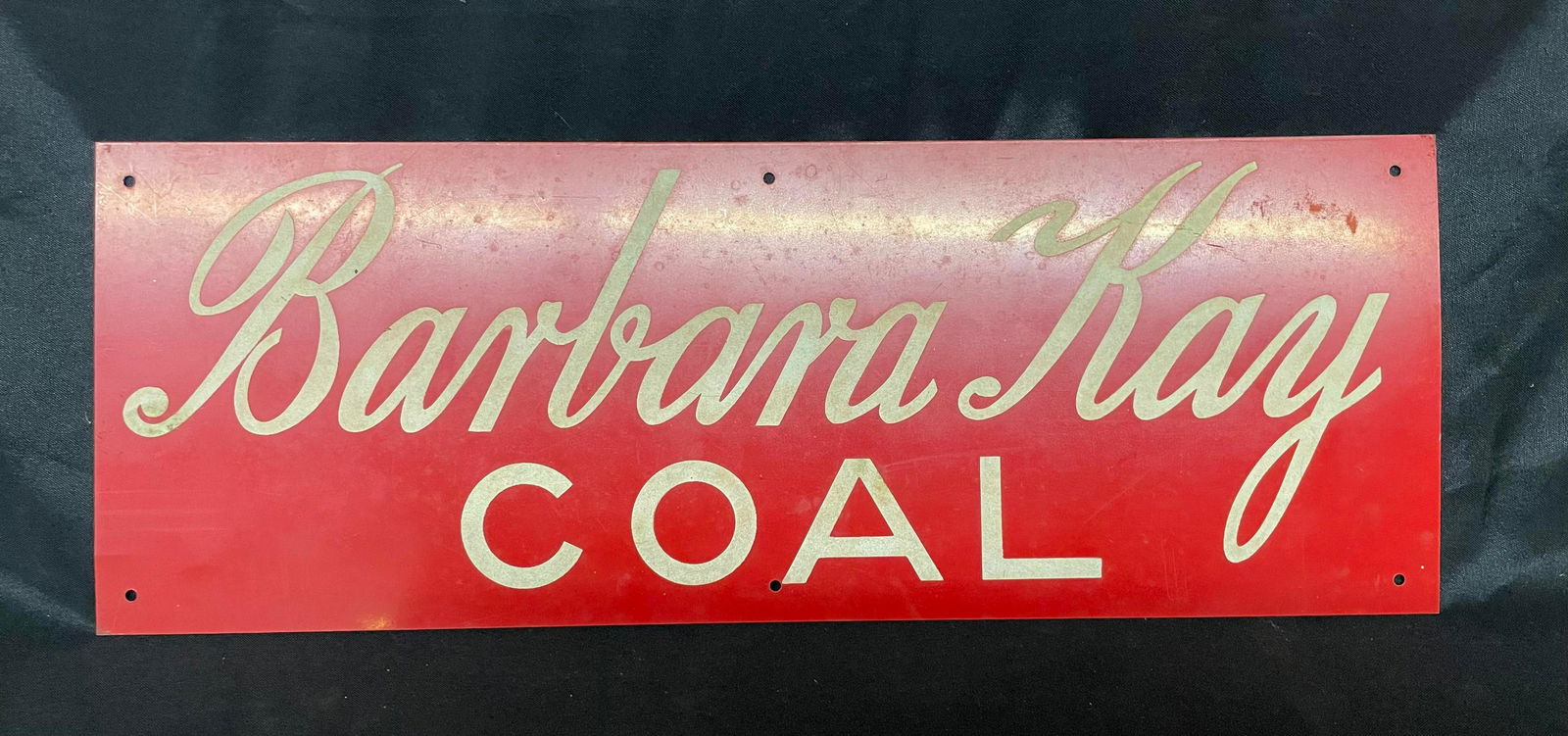 Barbara Kay Coal Sign - Apr 07, 2023 | Swisher Bros. Auction LLC in KY