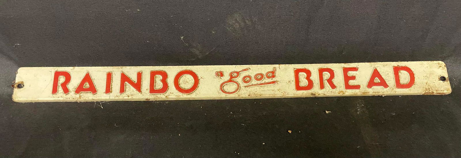 Rainbo Bread Sign