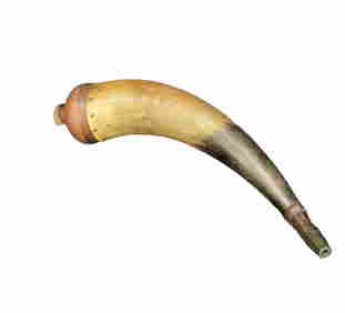 Antique Carved Small Powder Horn. - Jun 12, 2020 | Conestoga Auction ...