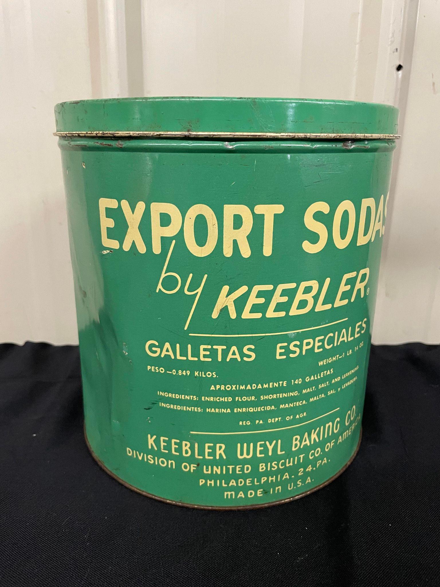 Vintage Export Sodas By Keebler