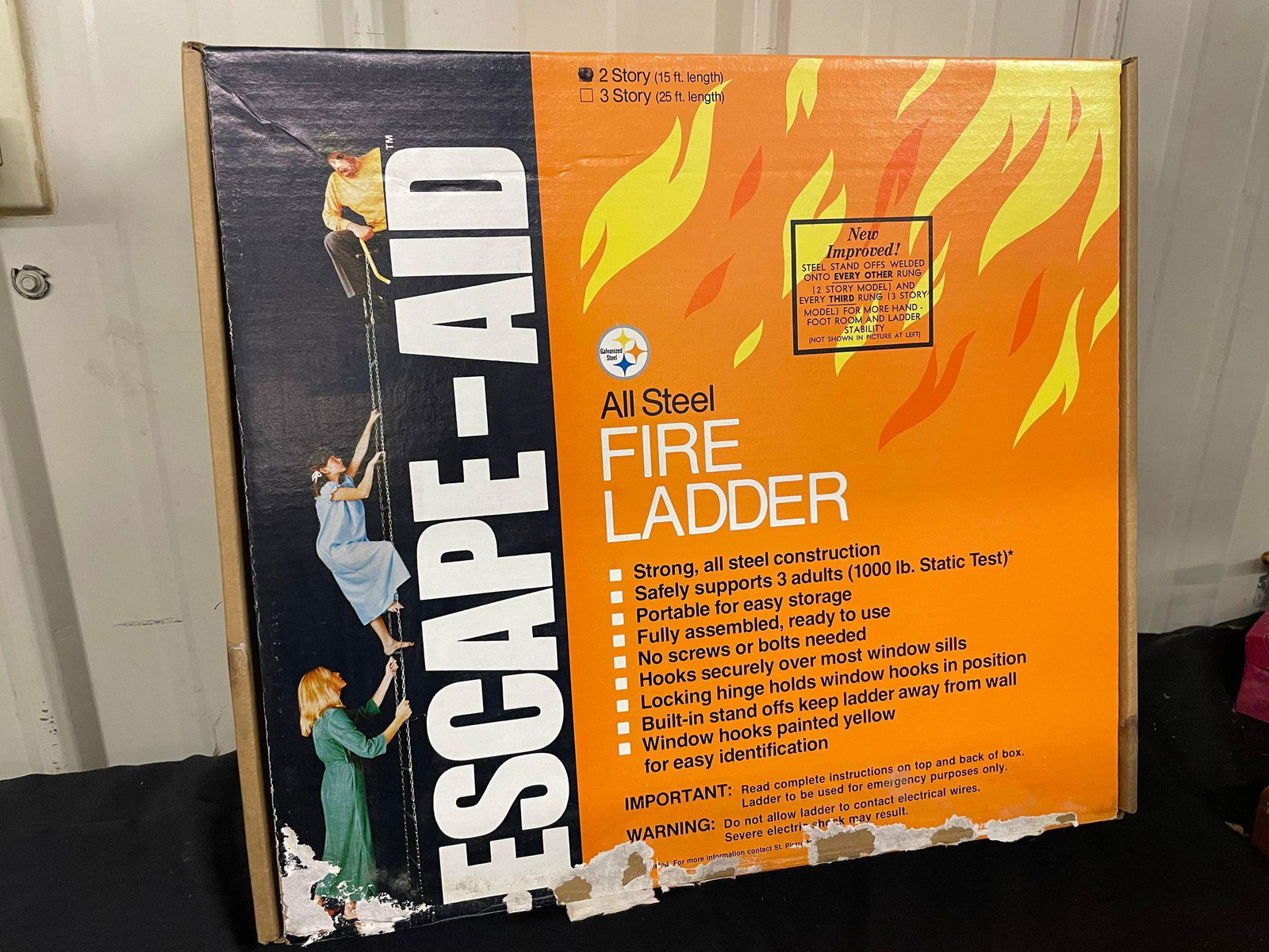 Escape Aid All Steel Fire Ladder