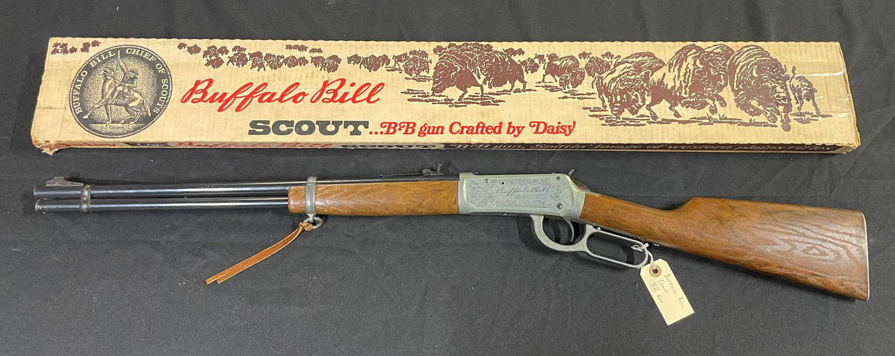 Daisy Buffalo Bill Scout Bb Gun With Original Box