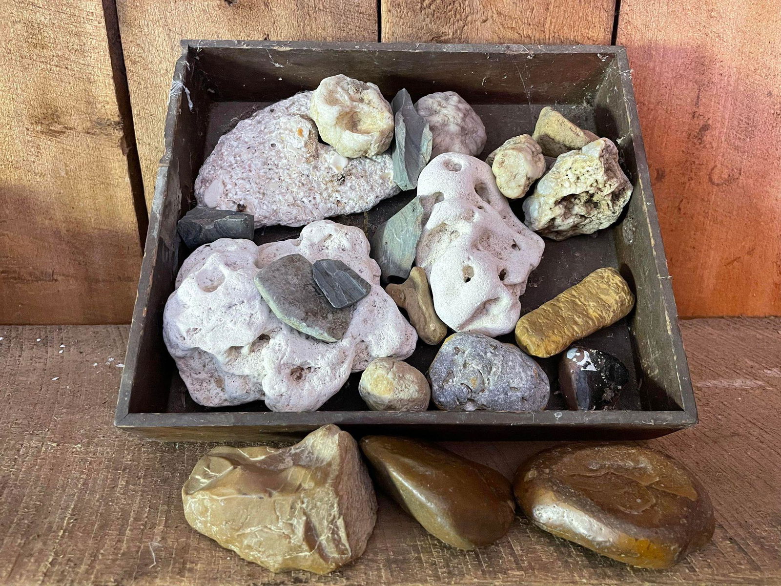 Collection Of Assorted Rocks Auction