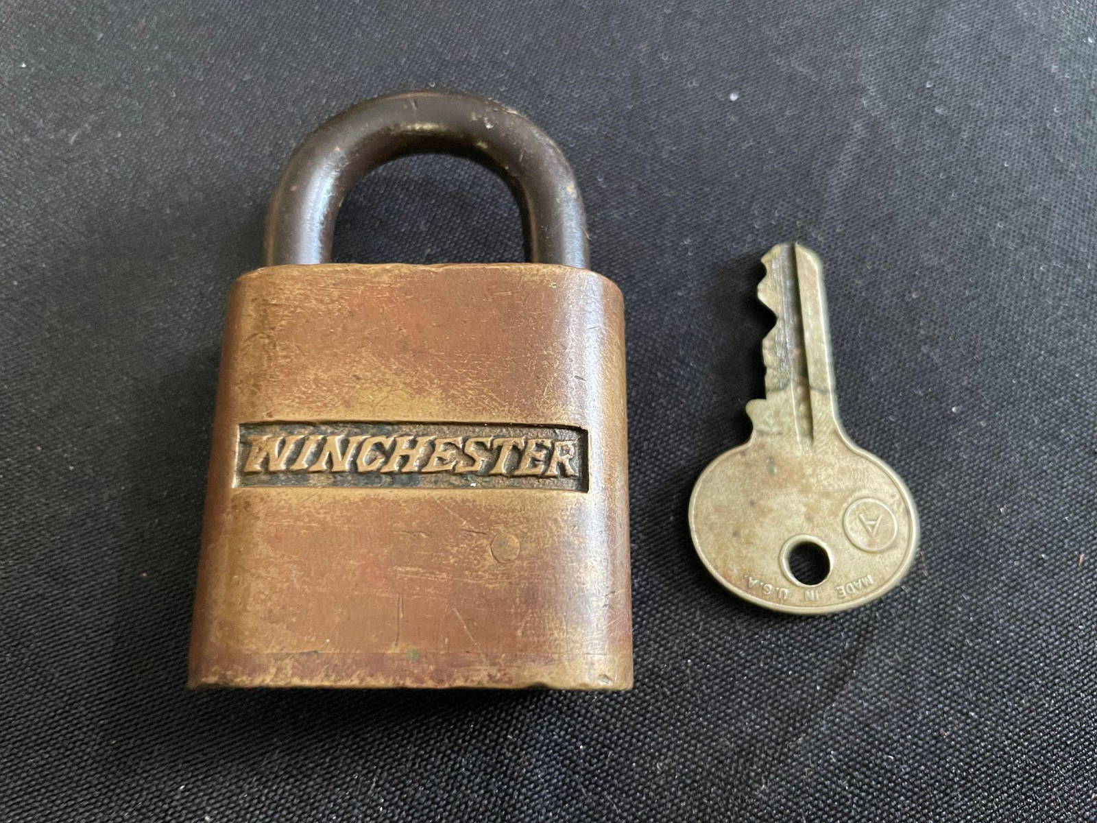Vintage Winchester Lock And Key Auction