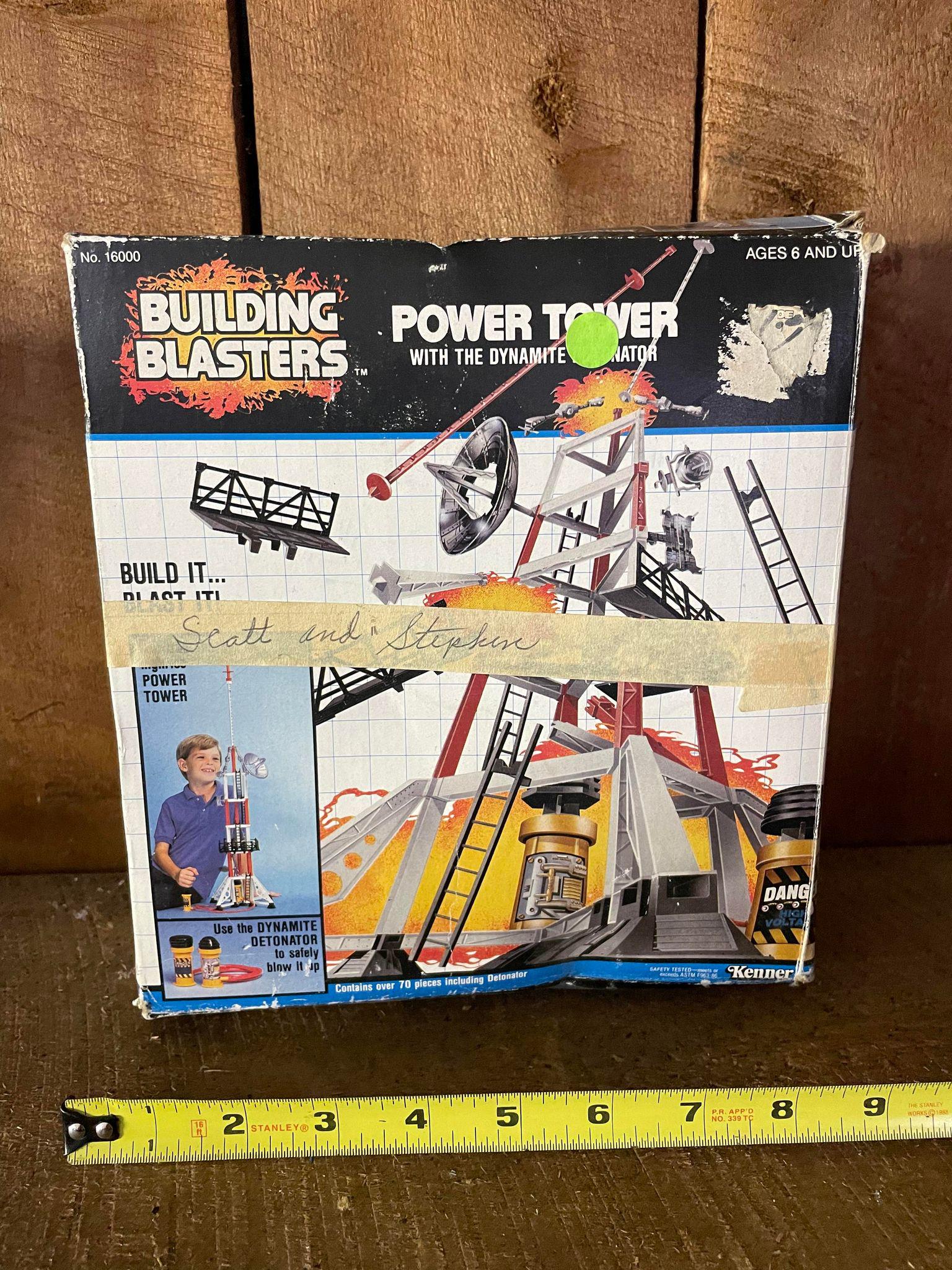 Vintage Power Tower Building Blasters Auction