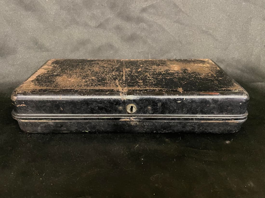 Vintage Lock Box / Bond Box Auction