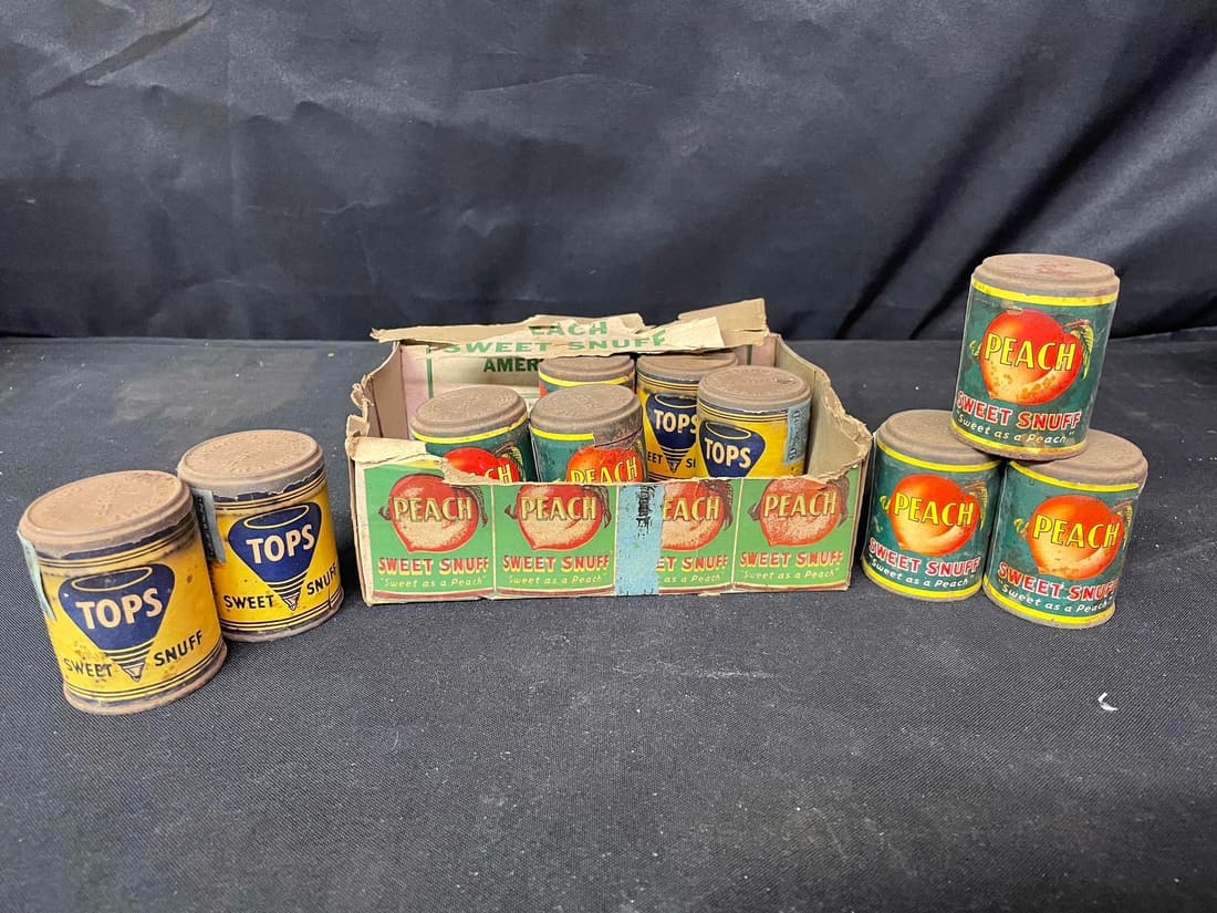 Peach And Tops "sweet Snuff" Auction