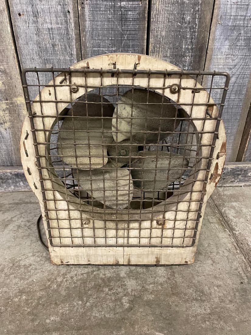 Antique Work Fan Auction