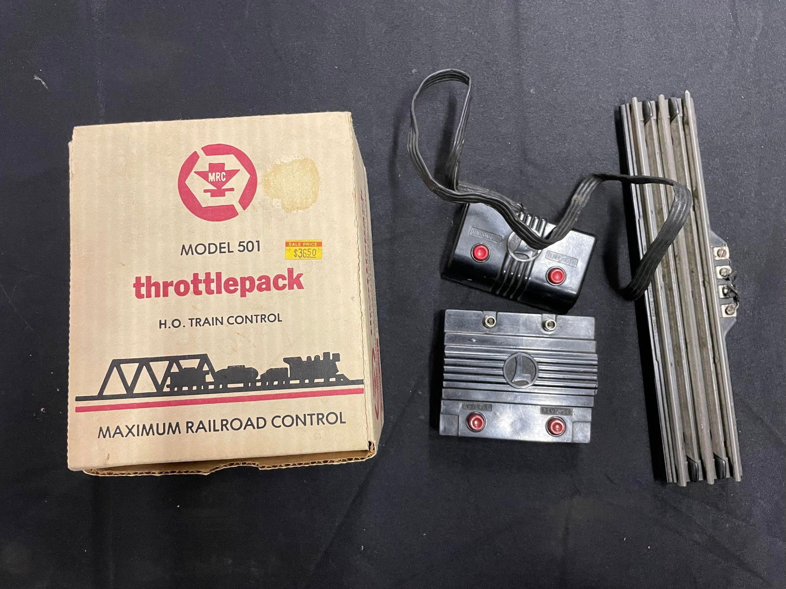 H.o. Train Control, Throttle Pack, Model 501 Auction