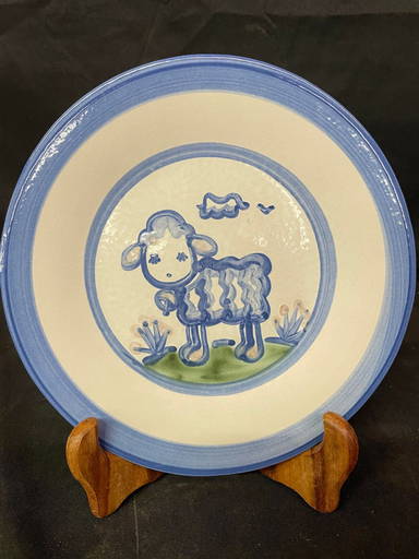 M.a. Hadley Sheep Plate