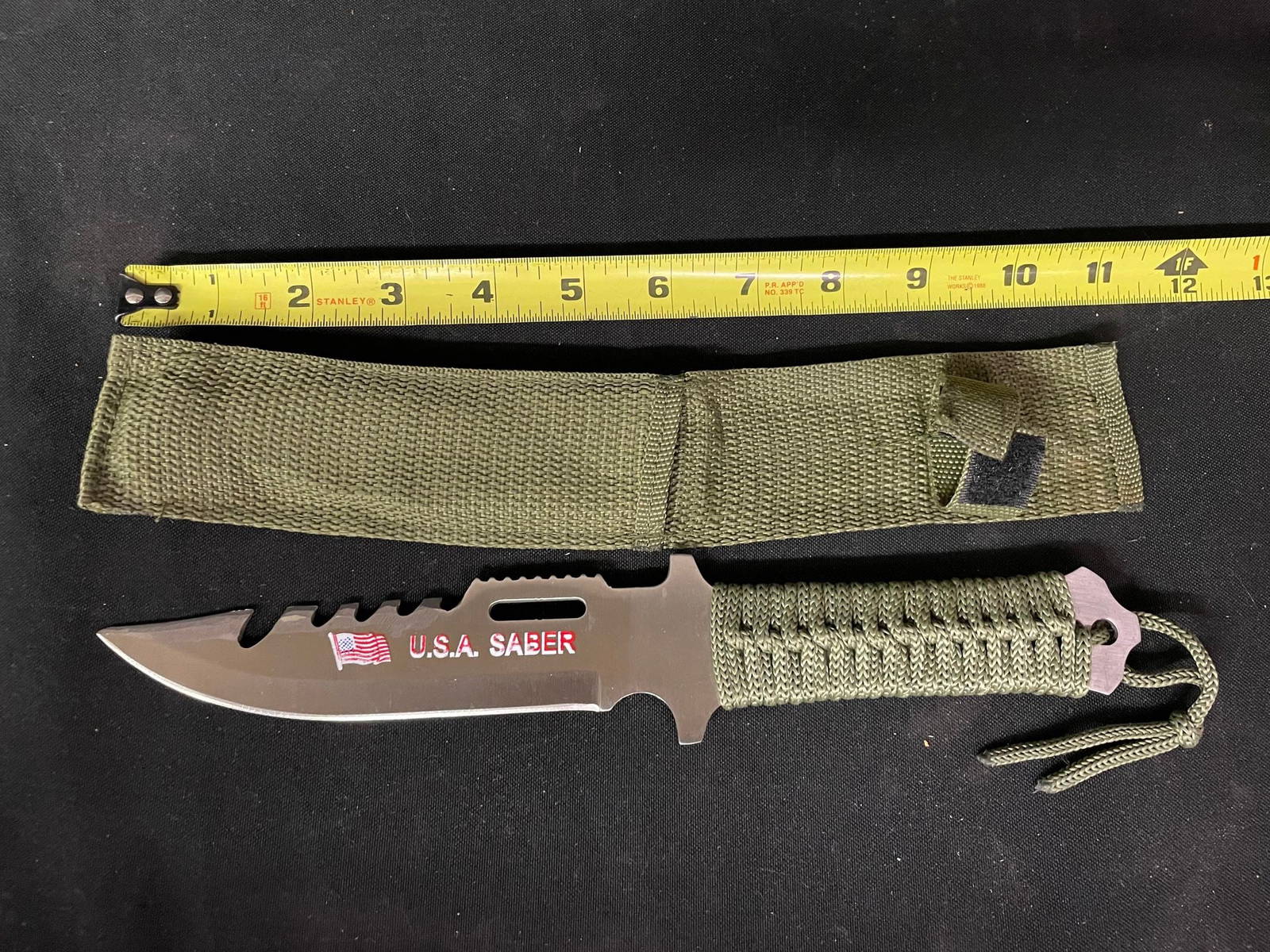 Usa Saber Knife In Sheath - Sep 15, 2023 | Swisher Bros. Auction Llc In Ky