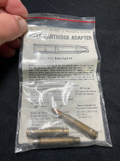 Rifle Cartridge Adapter .22lr / .223 Remington