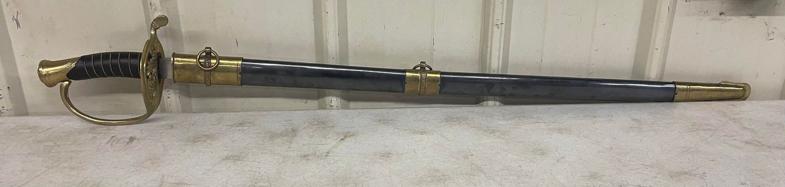 Csa Commemorative Sword, Inscribed W.j. Mcelroy Auction