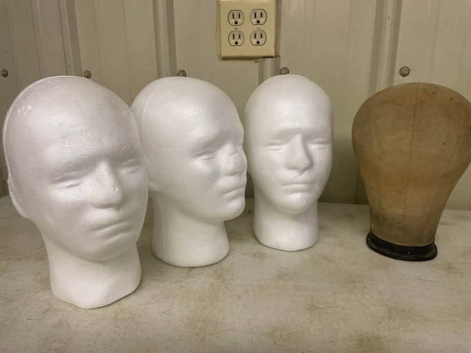 Styrofoam Heads Forms