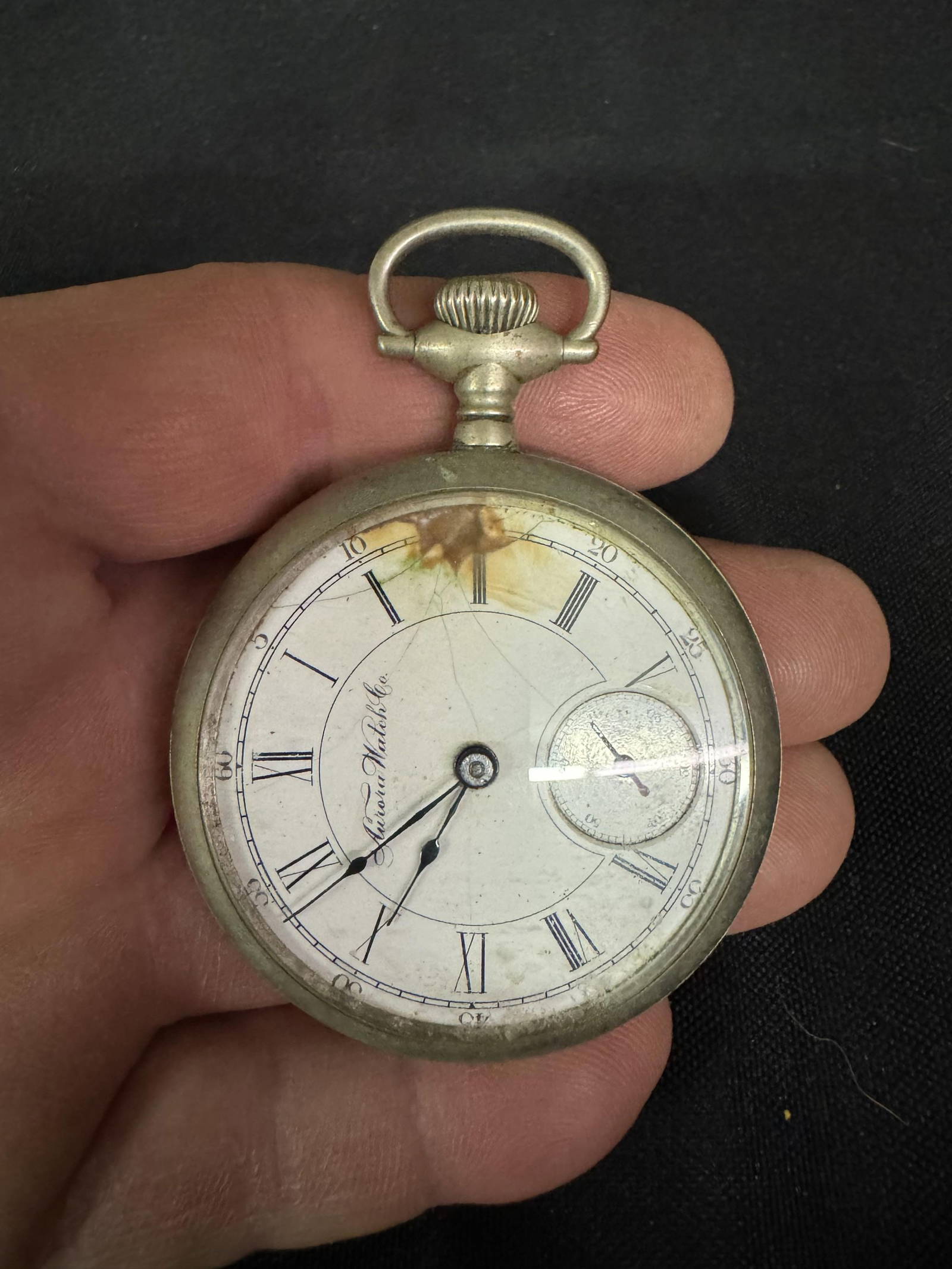 Aurora Watch Co. Pocket Watch Auction