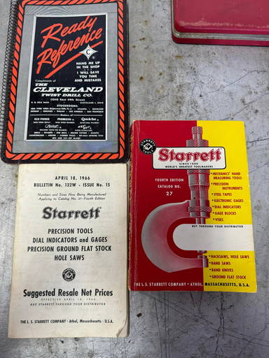 Starrett Books / Manuals