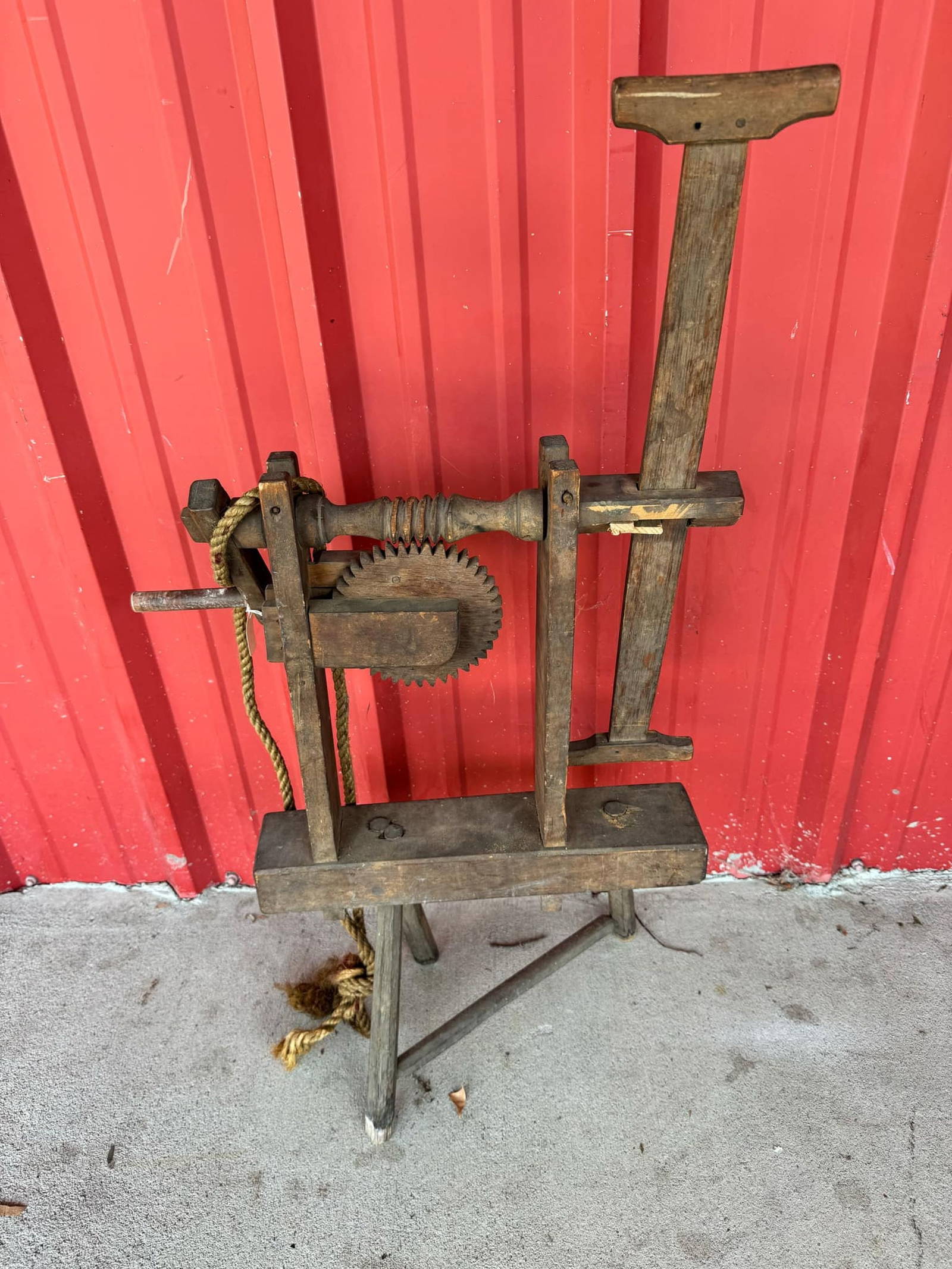 Antique Boring Machine Auction