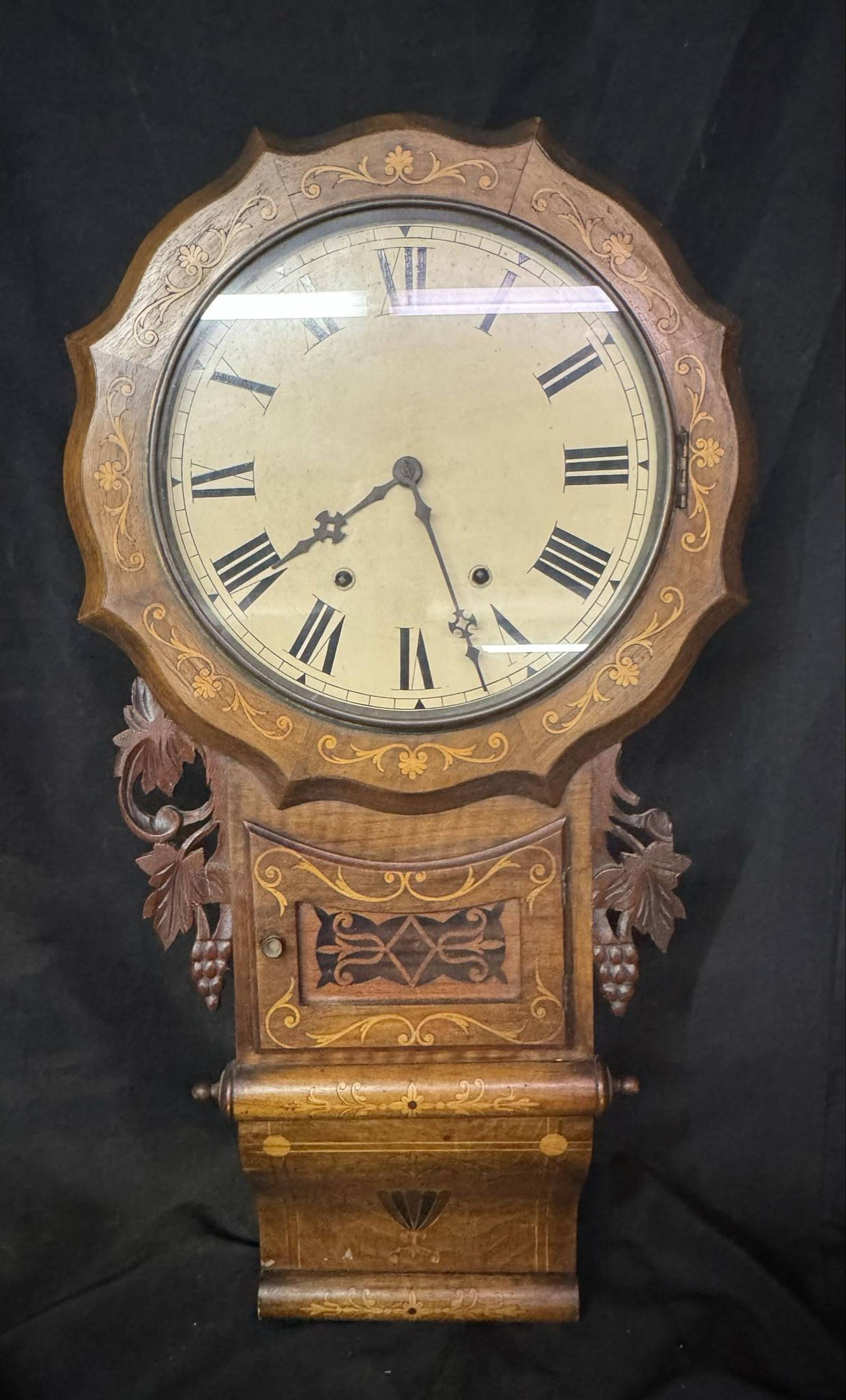 Unmarked American Wall Clock Auction