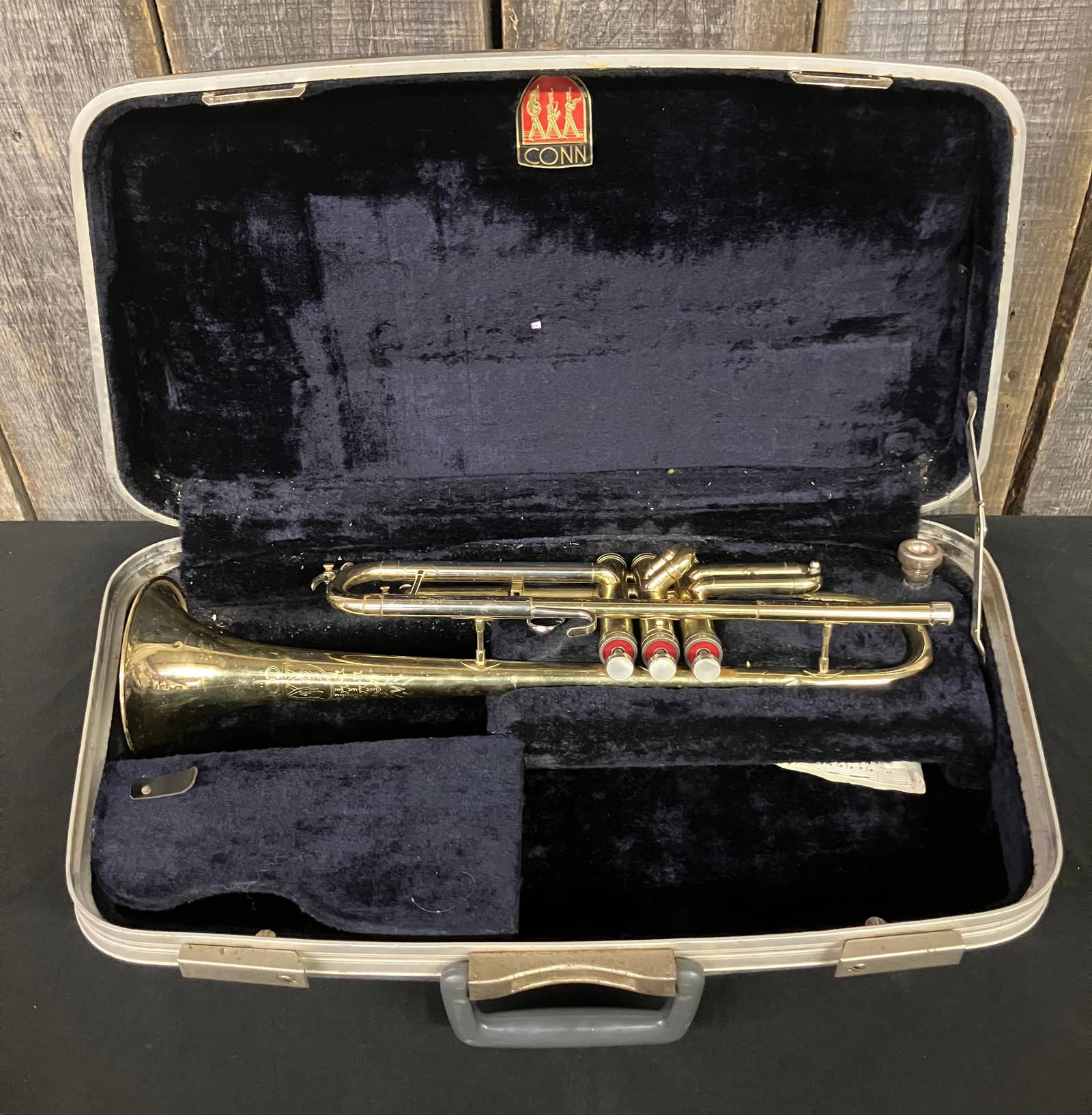 Conn Director Trumpet With Mouthpiece And Original Conn Case H71033 21 ...