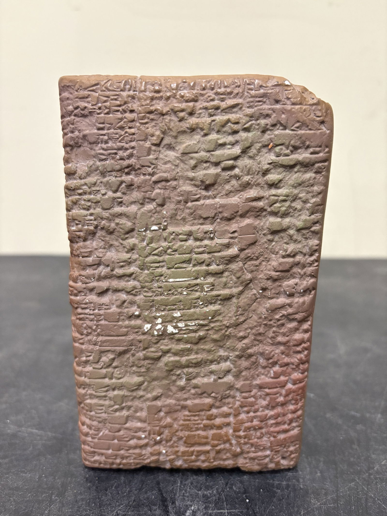 Replica Of A Famous Sumerian Cuneiform Clay Tablet - 6" Auction