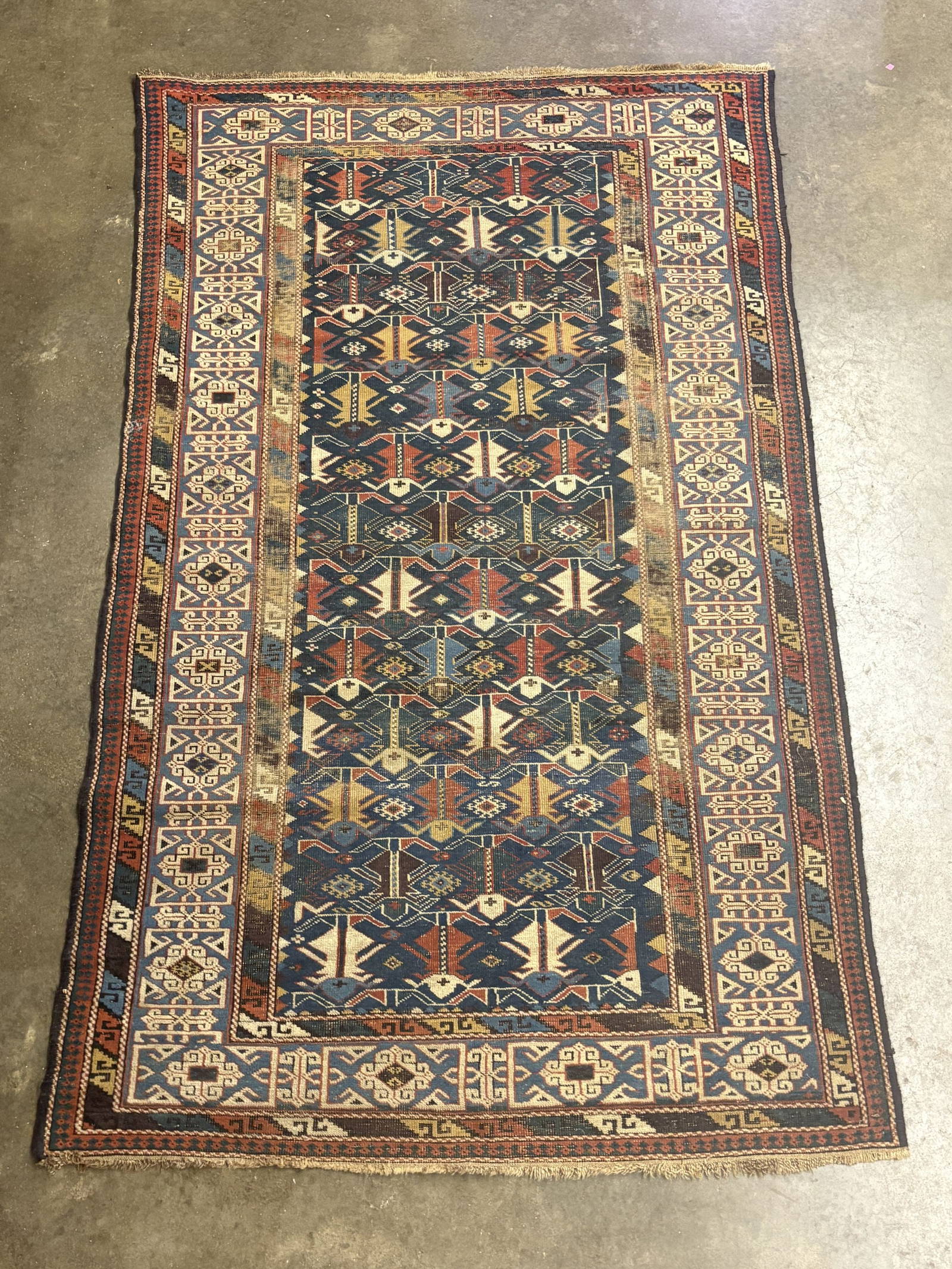 Handwoven In The Kuba Area Of The Central West Caspian Caucasus - 75 ...