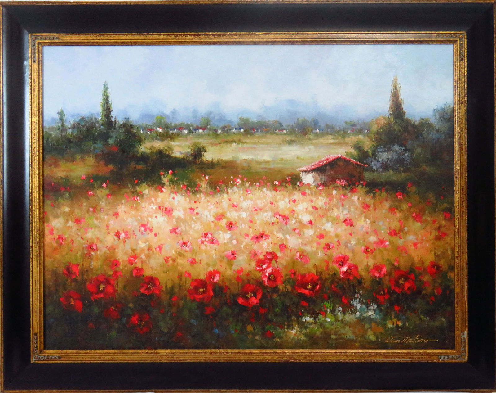Van Matino Ahn B 1955 Provence Painting Signed