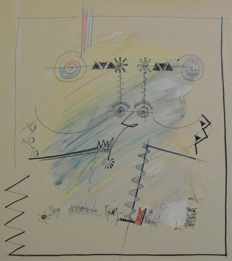 GERMAN SURREALIST DRAWING - May 20, 2020 | Austin York LLC in NY