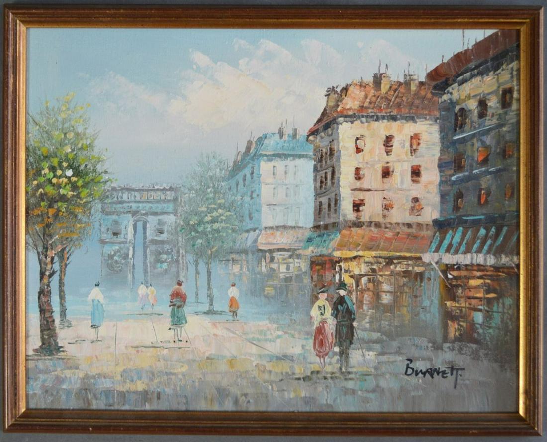 CAROLINE BURNETT PARISIAN SCENE PAINTING SIGNED (#0531) on Jan 02, 2023 ...