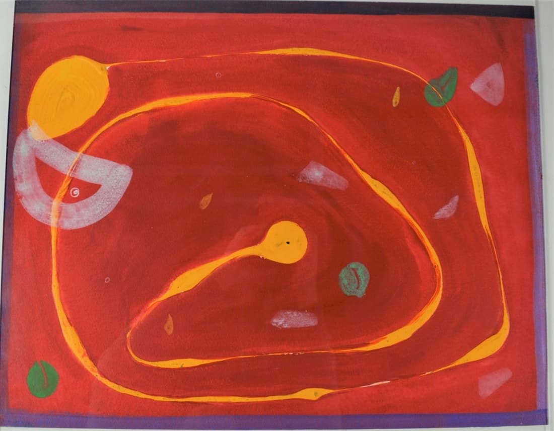 Rupert Picott Modern Abstract Painting Auction