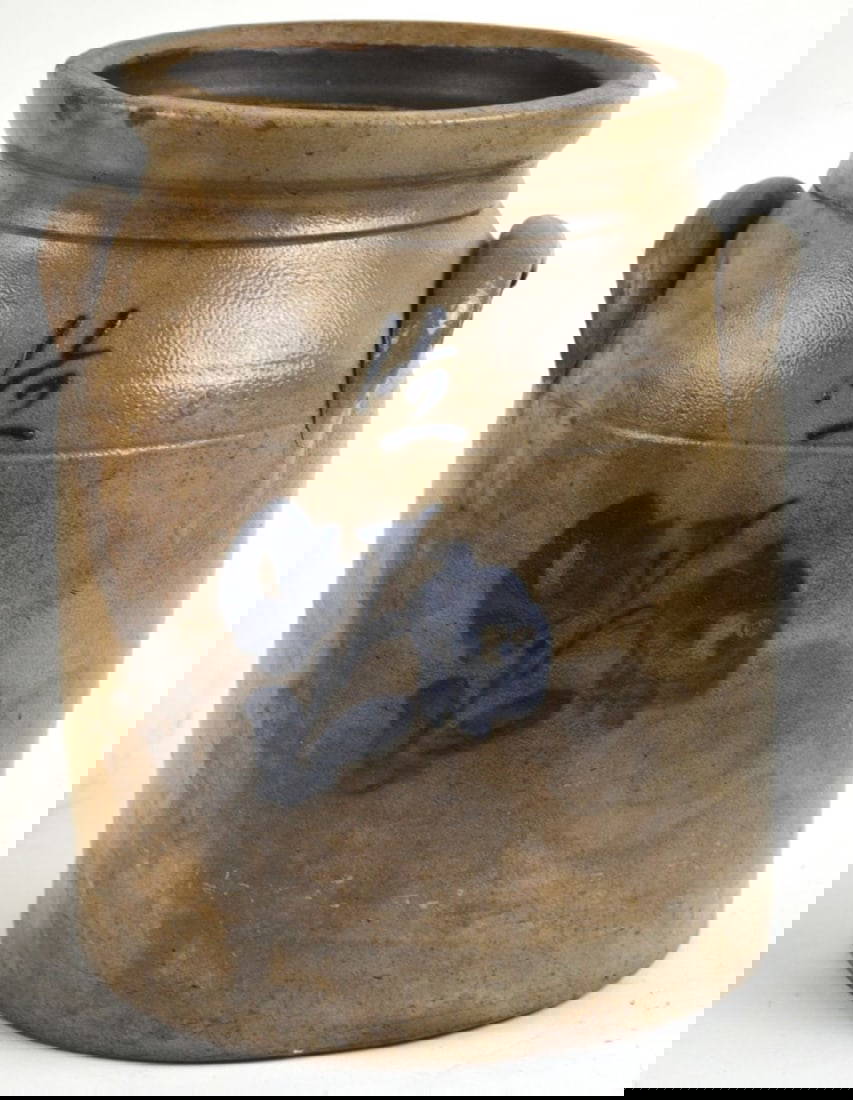 Antique Salt Glazed Crock Auction