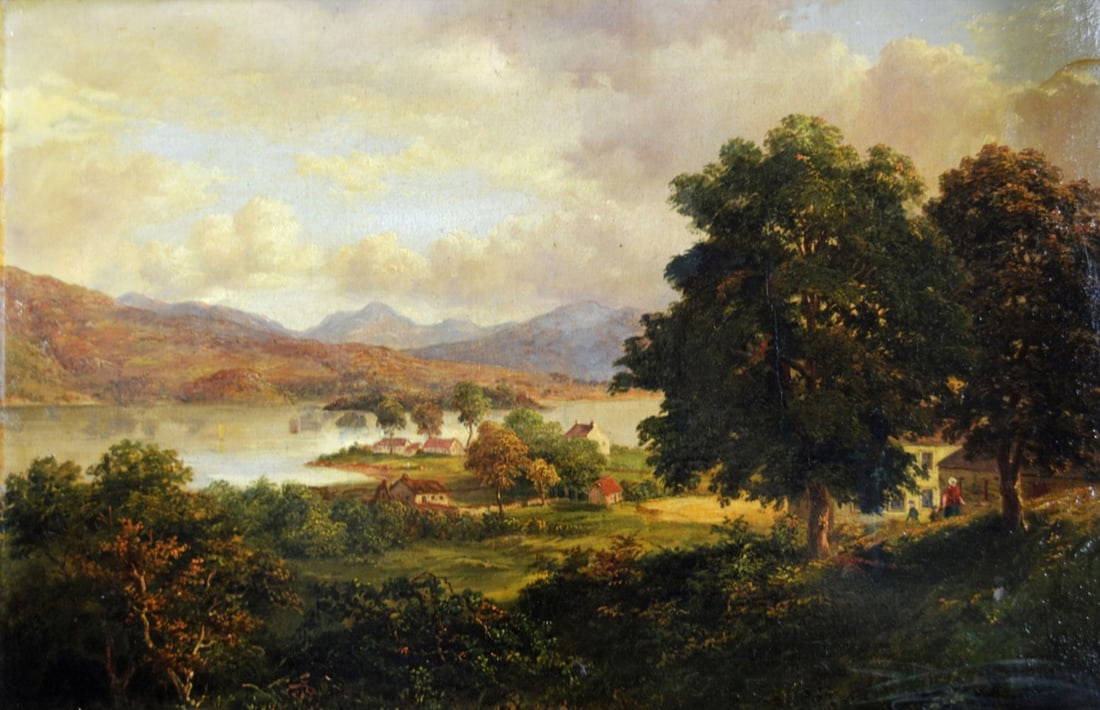 George Vincent 1796-1831 Landscape Painting Signed Auction